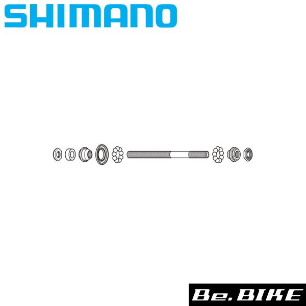 ハブ軸組立品（軸長146mm/玉間135mm）FH-M595-S FH-M595-L(Y3SW98010)