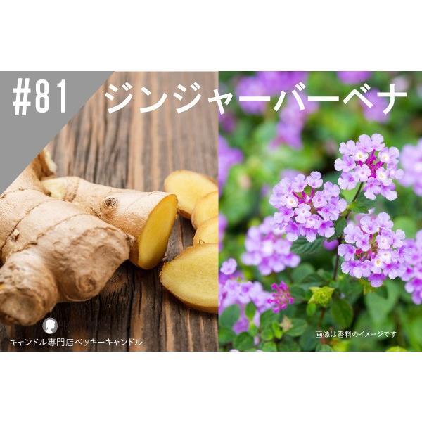 キャンドル専用にブレンドされた香料で、ワックスに対して添加すると簡単にアロマキャンドルを制作することが出来ます。香料名：ジンジャーバーベナ香料イメージ：ジンジャーの辛さとバーベナの清々しい芳香がミックスした香り内容量：50g使用方法ワックス...