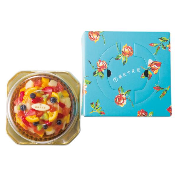 サクッとしたタルト生地と、アーモンドプードルで焼き上げた生地に、カスタード風味クリームと、色とりどりのフルーツをトッピングした、銀座千疋屋オリジナルのフルーツタルトです。セット内容：銀座タルト（フルーツ）（直径約15cm）アレルゲン：卵・乳...