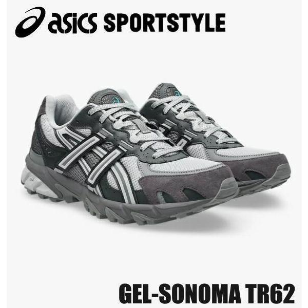 アシックス スニーカー スポーツスタイル ゲル ソノマ メンズ グレー  asics SportStyle  GEL-SONOMA TR62 Concrete/Obsidian Grey 1203A734 1203A7342026年モデルG...