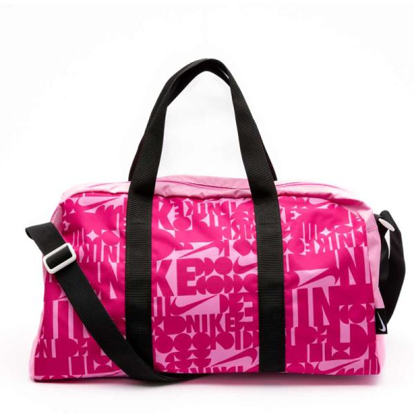 商品情報[ 商品詳細 ]ボストンタイプのプールバッグ。NIKEをちりばめたデザインが特徴的。ショルダーストラップはバックル付きで長さ調整が可能。通気性をよくするための水抜き穴あり。[ カラー ]ピンク[ 素材 ]ポリエステル[ サイズ ]4...