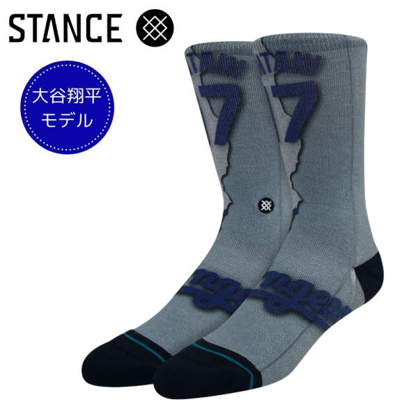 [ 商品詳細 ]MLBロサンゼルス・ドジャース所属「二刀流」日本人メジャーリーガー大谷翔平選手がソックスになりました。肌触りの良い滑らかな素材と深いヒールポケットが足のラインに心地よくフィットし、踵とつま先部分に施された強化加工が優れた耐久...