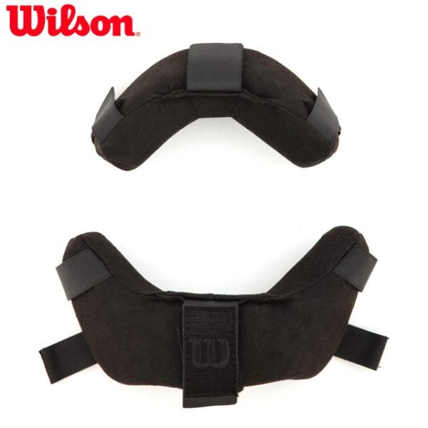 ●ウイルソン製マスク全品番に使用可能高級な印象を与えるヌバック調素材。ｗロゴを同色で配置。学生野球での使用も可能。
