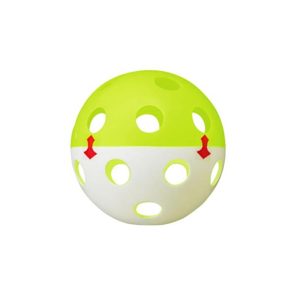 【ボールの半分より下、約７ｍｍを狙う！】より遠くへ飛ばすためにバックスピン打法をマスター。バットの芯でボールの下を叩いてうまく逆スピンをかけると、ボールは遠くに飛んでいきます。サイズ： 92 ｍｍ重さ：約 38 ｇ材質：ＰＥこちらの商品はメ...