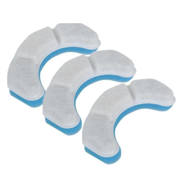 商品説明ペット給水機用交換フィルターです。ペットの健康を守るための必需品、ペット給水機用の替えフィルターです。フィルターの交換は、清潔な水を保つために欠かせません。約2〜4週間ごと、または被毛やフードカスなど目に見える汚れが目立った時に、フ...