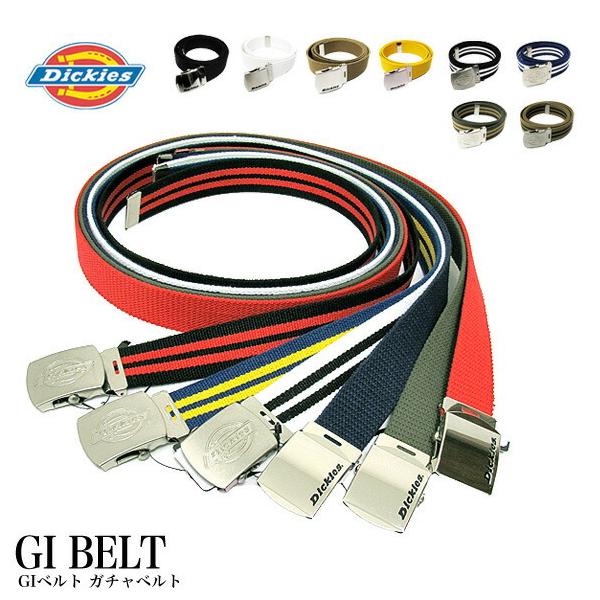 Dickies ディッキーズ ベルト DS05581 DS0740IGIベルト / ガチャベルト GI BELT【宅配便配送】●商品説明今回Dickiesから入荷したGIベルト。通称ガチャベルト。無地のタイプと2ラインの入った2タイプのデザ...