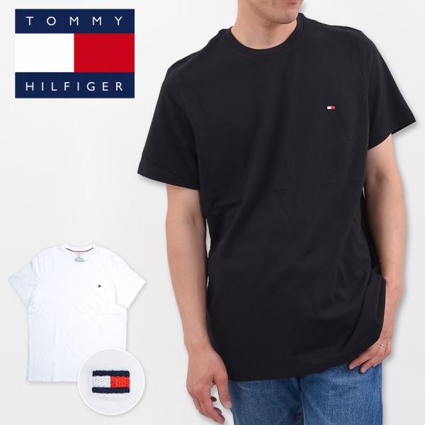 トミーヒルフィガー TOMMY HILFIGER 半袖Tシャツコア フラッグ クルーネック 半袖Tシャツ●商品コメント：左胸にワンポイントのロゴマーク刺繍。綿100％なので着心地がよくおすすめです。●商品番号：09T3139●素材：コットン...