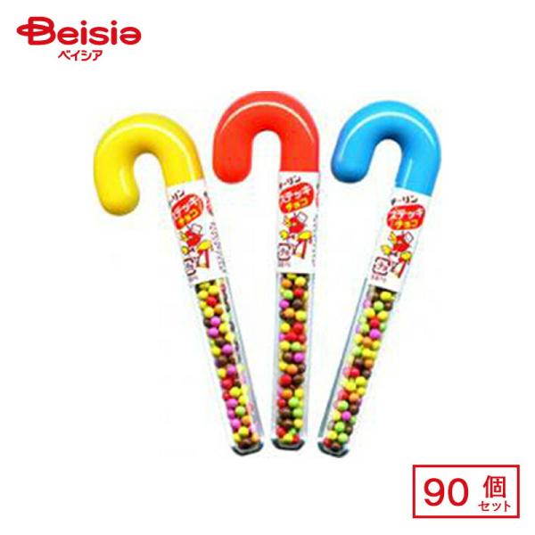 商品仕様・説明メーカー名               チーリン製菓商品説明               ３色のステッキの形をした容器に、ミニカラーボールチョコが入ってます。内容量               90個セット【ご注意（免責事項）...