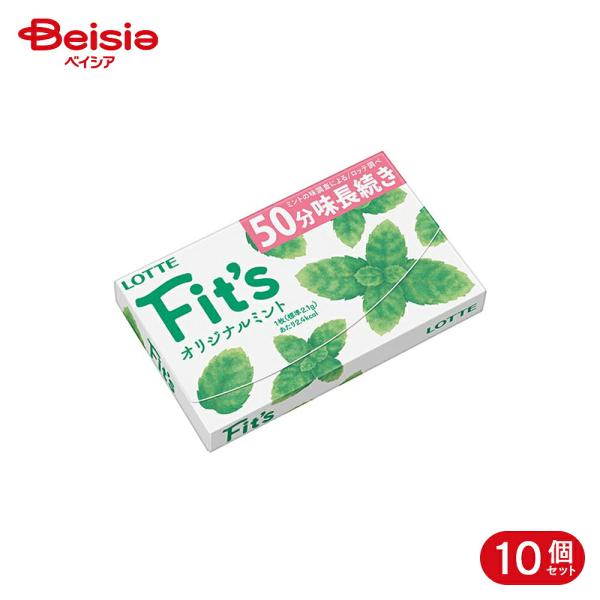 ロッテ Fit's オリジナルミント 12枚 10個