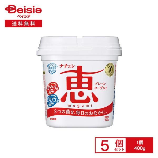 爆買 [冷蔵] 雪印メグミルク ナチュレ恵 megumi 400g×5個