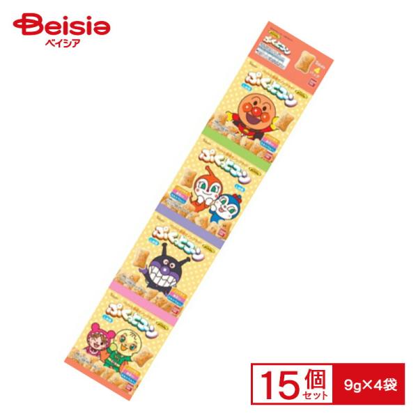 東ハト それいけ!アンパンマンぷくっとコーン しお味 4連 9g×4袋×15個