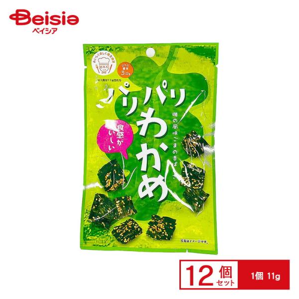 夢クリエイト Healty&amp;Value パリパリわかめ 11g×12個