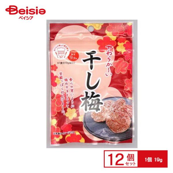 夢クリエイト Healty&amp;Value 干し梅 19g×12個