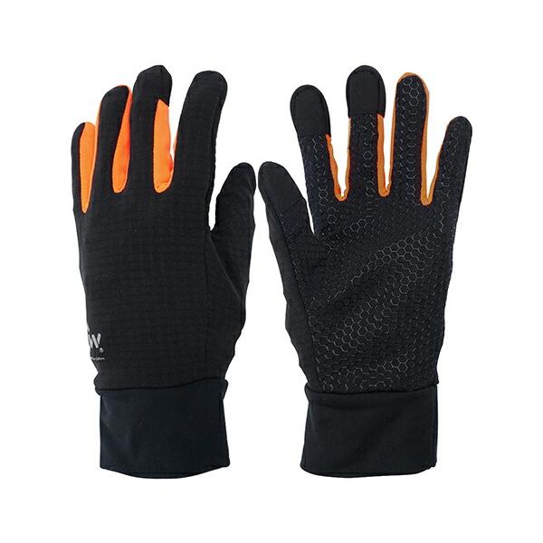 [商品説明]インナーにブロックフリース生地を使用し保温性に優れた、タッチパネル対応の薄手で軽量のグローブですアウターとしてもインナーとしても使用しやすい防寒手袋インナーに凹凸感のあるブロックフリース素材を使用しており保温性に優れています手の...