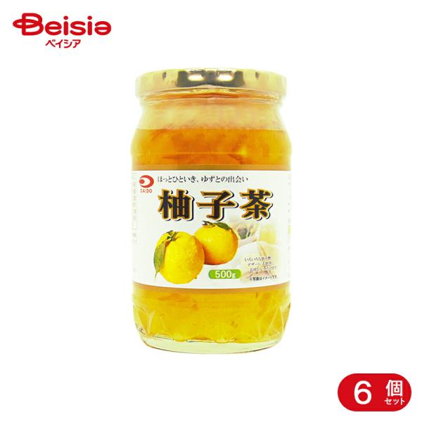 大同 柚子茶 500g 6個