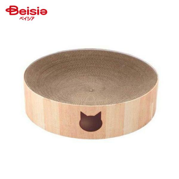 猫壱 バリバリボウル ライトブラウン ペット