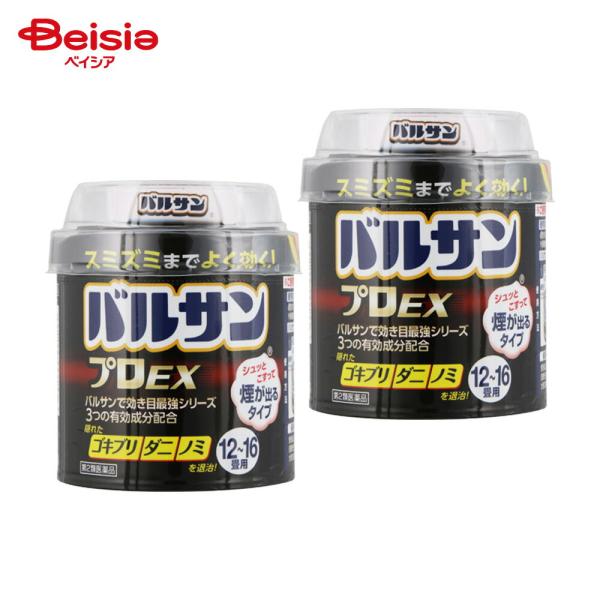 【第2類医薬品】バルサンプロEX 12〜16畳用 40g 2個