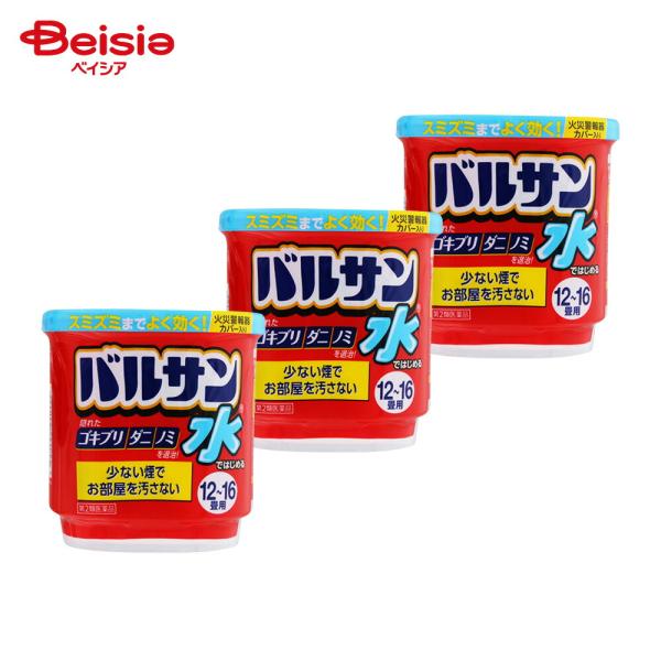 【第2類医薬品】水ではじめるバルサン 12〜16畳用 25g 3個