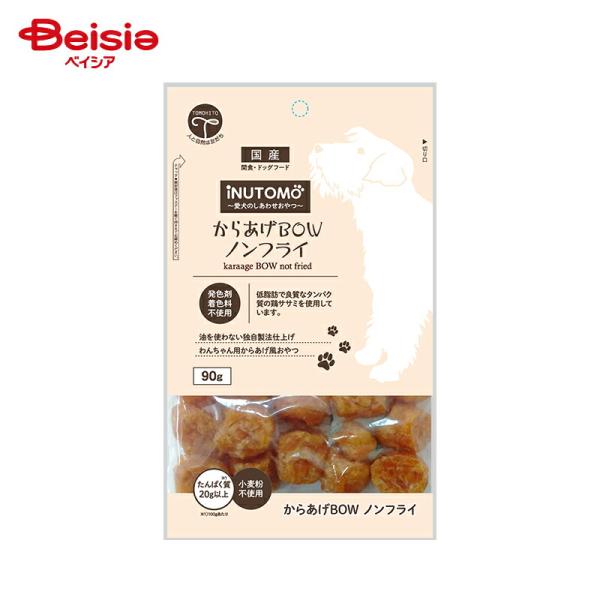 小麦粉を使用せず、鶏肉のみで作り上げたノンフライの唐揚げです。商品仕様・説明ブランド名               ｉＮＵＴＯＭＯ原材料               肉類（鶏ササミ、鶏肉）、グリセリン、加工澱粉、酸化防止剤（亜硫酸Ｎａ、Ｖ．...