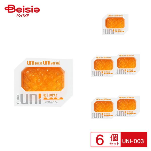 TENGA UNI TOPAZ テンガ ユニ トパーズ UNI-003 6個セット