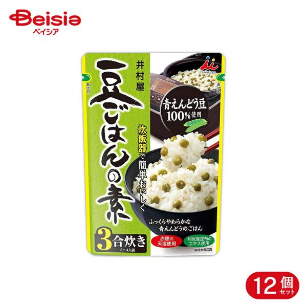 井村屋 豆ごはんの素 230g 12個