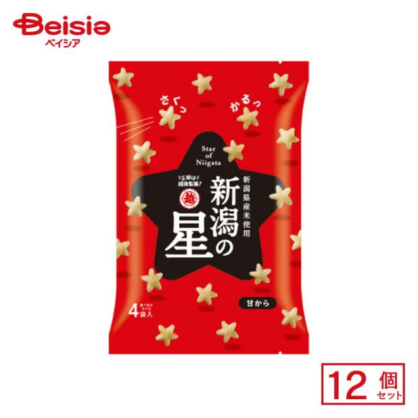 越後製菓 新潟の星 甘から 80g×12個