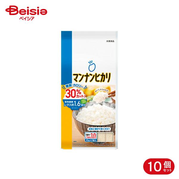 大塚食品 マンナンヒカリ スティックタイプ 75g*7袋 10個