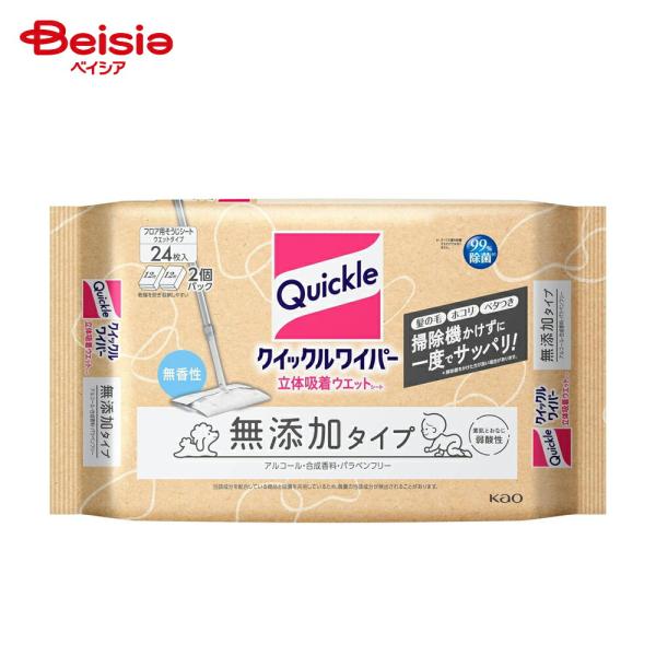 クイックル立体吸着ウエットシート無添加 24枚