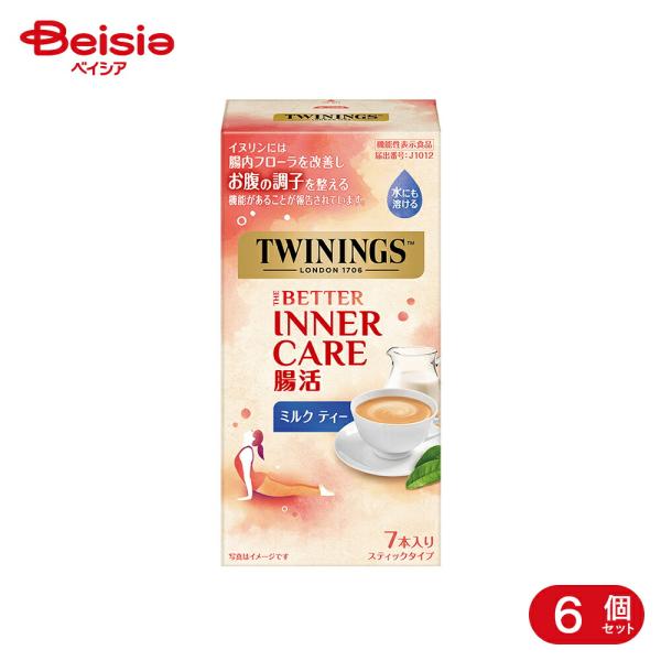 片岡物産 トワイニング 腸活ミルクティー 109.2g 6個