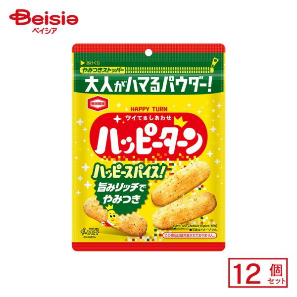 亀田製菓 ハッピーターン スパイス 73g×12個