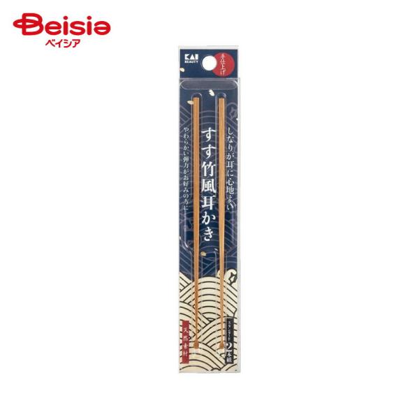 貝印 すす竹風耳かき スタンダード2本組