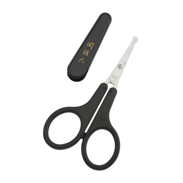 商品情報説明 刃匠関孫六の伝統から生まれた薄刃セーフティーハサミです。用途 鼻毛のお手入れ。機能 刃先がスリムなので鼻腔に挿入しやすいです。薄刃仕上げで肌に沿って根本からしっかりカットできます。収納に便利なキャップ付きです。刃先が丸くなって...