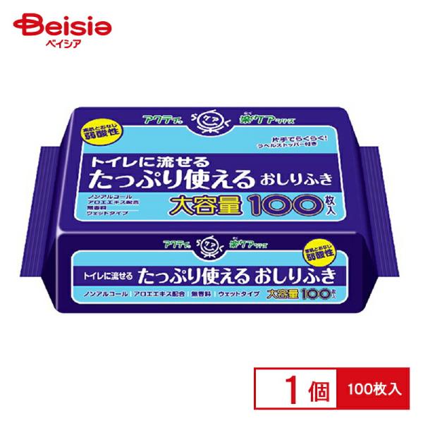 商品仕様・説明メーカー名               日本製紙クレシア特徴               ●たっぷり使える大容量１００枚入●使用後トイレに流せます●素肌と同じ弱酸性●片手でラクラク！取り出し口ストッパー機能付き●詰め替えず、こ...