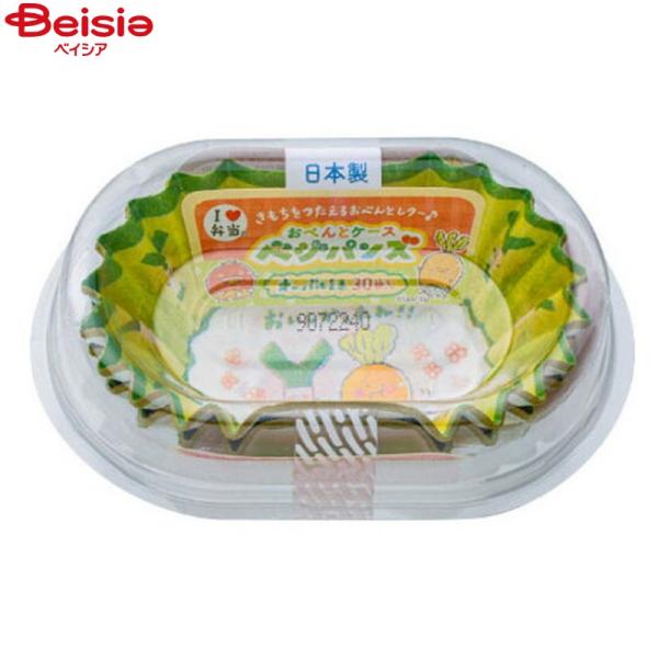 レジャー用品 東洋アルミ おべんとケース ベジパンズ オーバルミニ 30枚入×4個