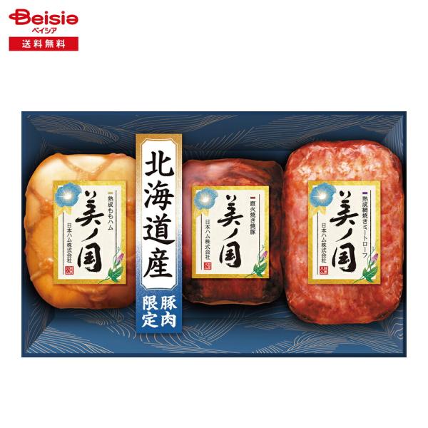 超PayPay祭 お中元 2026 夏ギフト 日本ハム 北海道 プレミアム 美ノ国UKH-49 冷蔵 送料無料 243-70
