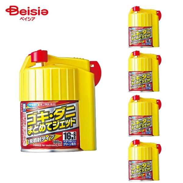 【第2類医薬品】ゴキ・ダニまとめてジェット 100ml 5個