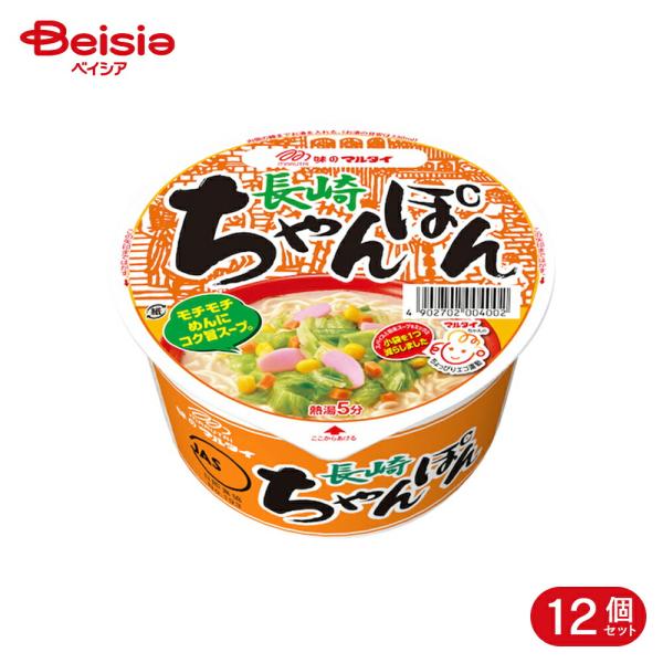 マルタイ 長崎ちゃんぽん カップ 93g 12個