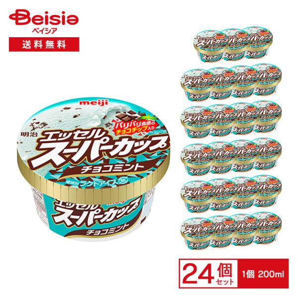 明治 エッセル スーパーカップ チョコミント 200ml×24個