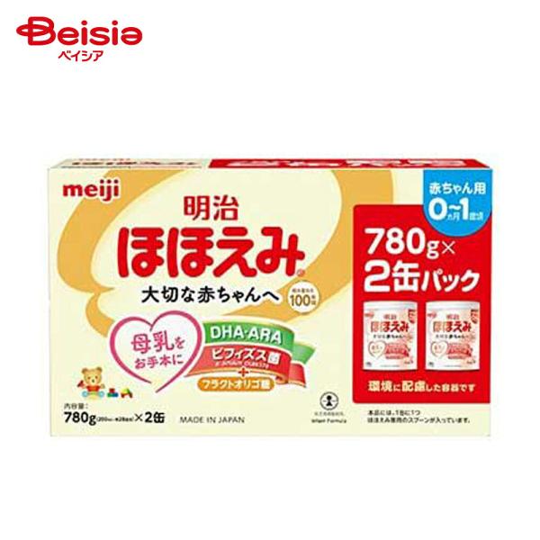 明治 ほほえみ 780g×2缶パック