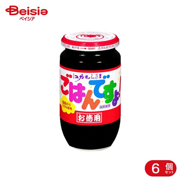 爆買 桃屋 江戸むらさき ごはんですよ！お徳用 390g 6個