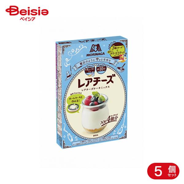 森永製菓 レアチーズケーキミックス 90g 5個