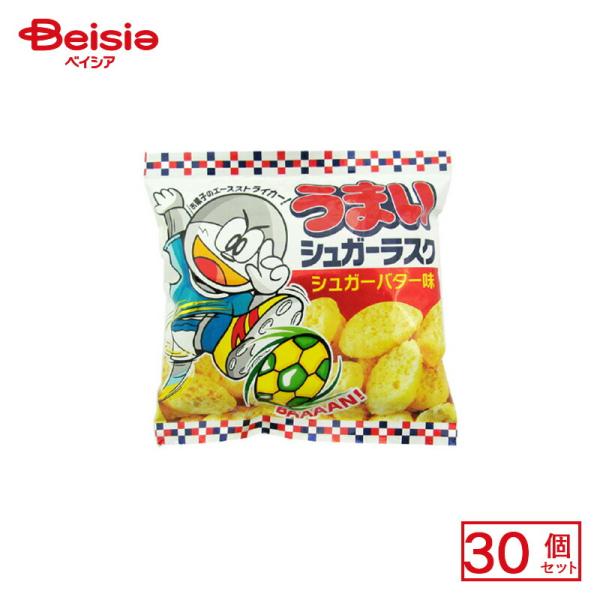 やおきん うまいシュガーラスク 20g×30個