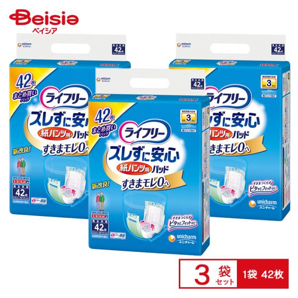 商品仕様・説明メーカー名               ユニ・チャーム特徴               紙パンツ用パッドならズレ止めテープ搭載で吸収体が変形しフィットするからスキマができずにモレ安心！紙パンツの中にキレイに収まる長さ・幅専用形...
