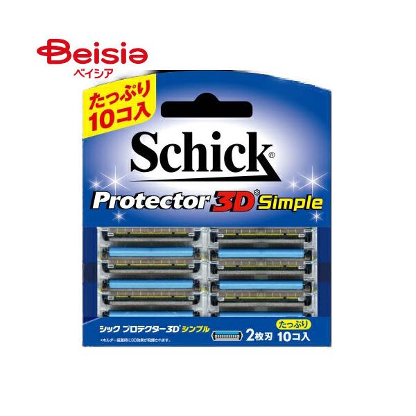 シック・ジャパン プロテクター3Dシンプル替刃（10コ入）