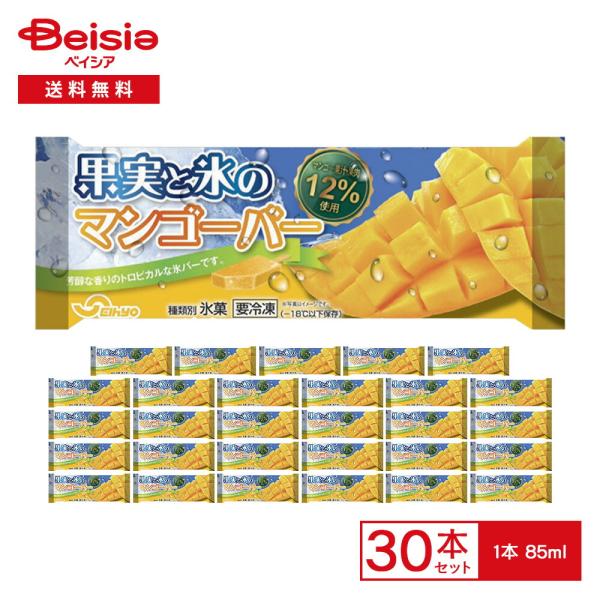セイヒョー 果実と氷のマンゴーバー 85ml×30本