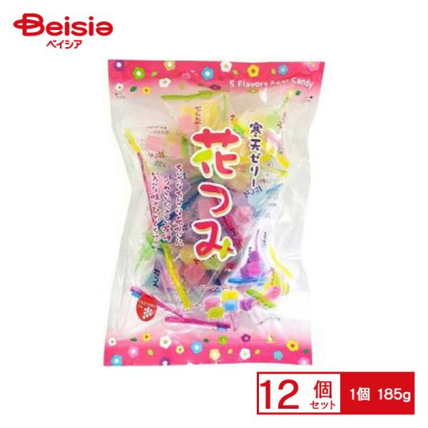 津山屋製菓 花つみゼリー 185g×12個
