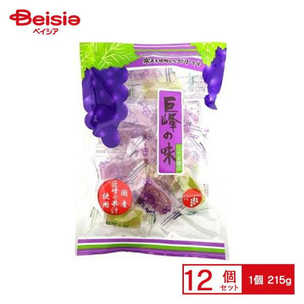 爆買 津山屋製菓 巨峰の味 215g×12個