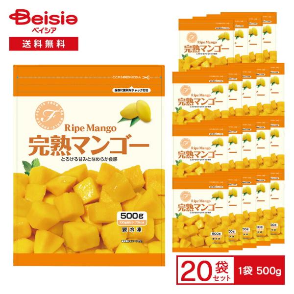 ノースイ 完熟マンゴー 500g×20袋