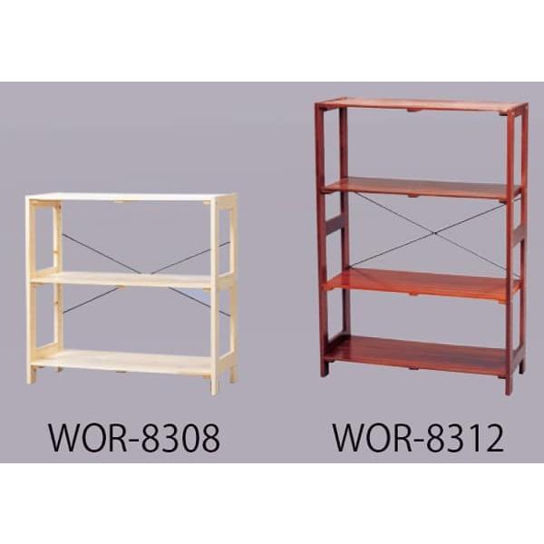 アイリスオーヤマ ウッディラック WOR-8312 クリア