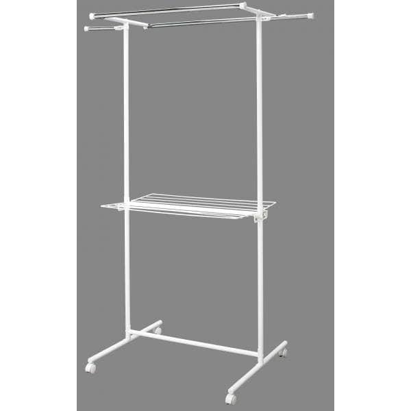 アイリスオーヤマ 室内物干し SLM-820KR ホワイト